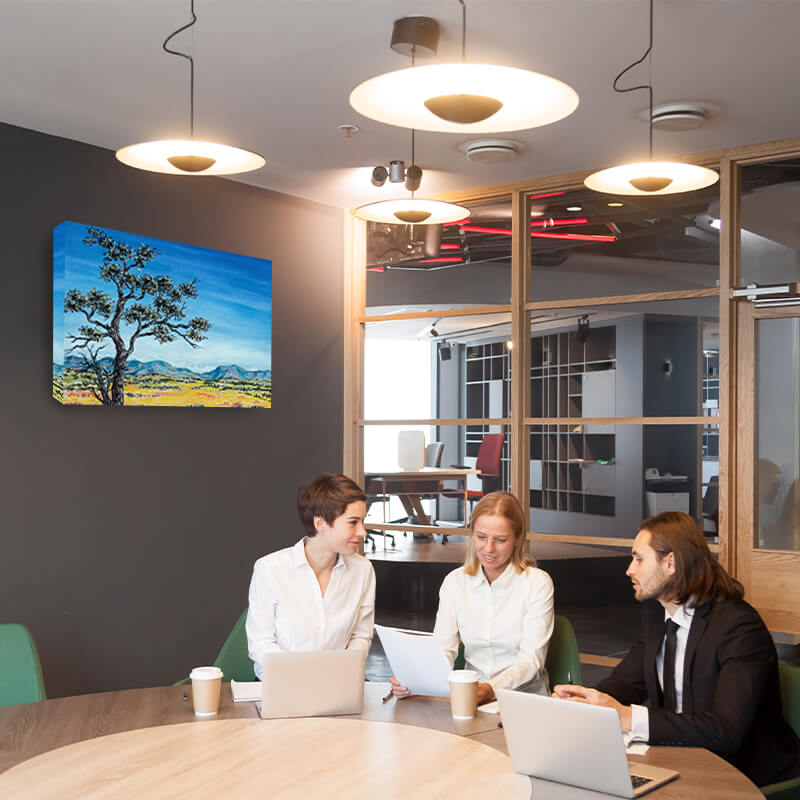 Stretched Canvas Gallery Wrap | Mount Ida Printing Company